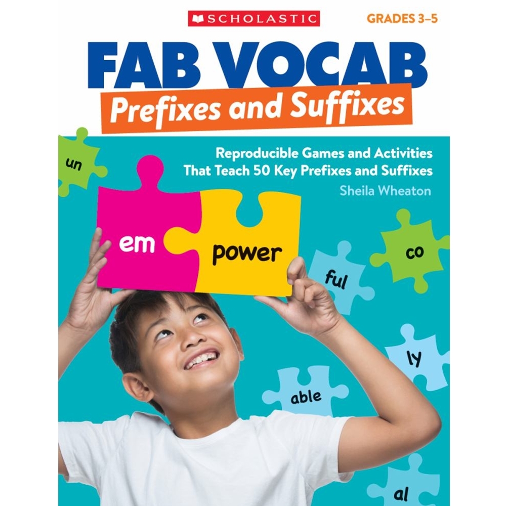 9781338153651 Fab Vocab : Prefixes And Suffixes Grades 3-5 - UBC Bookstore